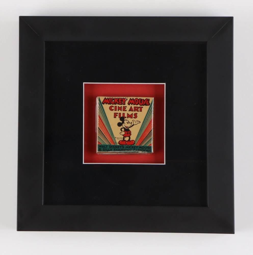 Mickey Mouse Cine Art Films Custom Framed Film Roll in Original Box ...