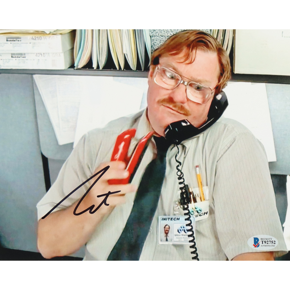 Stephen Root Signed "Office Space" 8x10 Photo (Beckett) | Pristine Auction