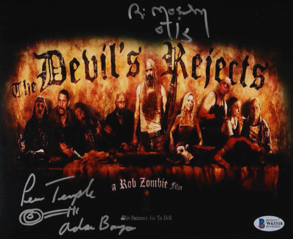 Lew Temple & Bill Moseley Signed "The Devil's Rejects" 8x10 Photo ...