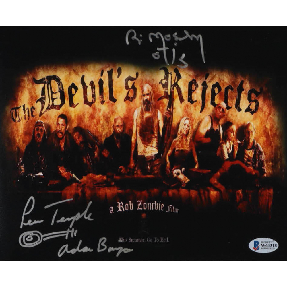 Lew Temple & Bill Moseley Signed "The Devil's Rejects" 8x10 Photo ...