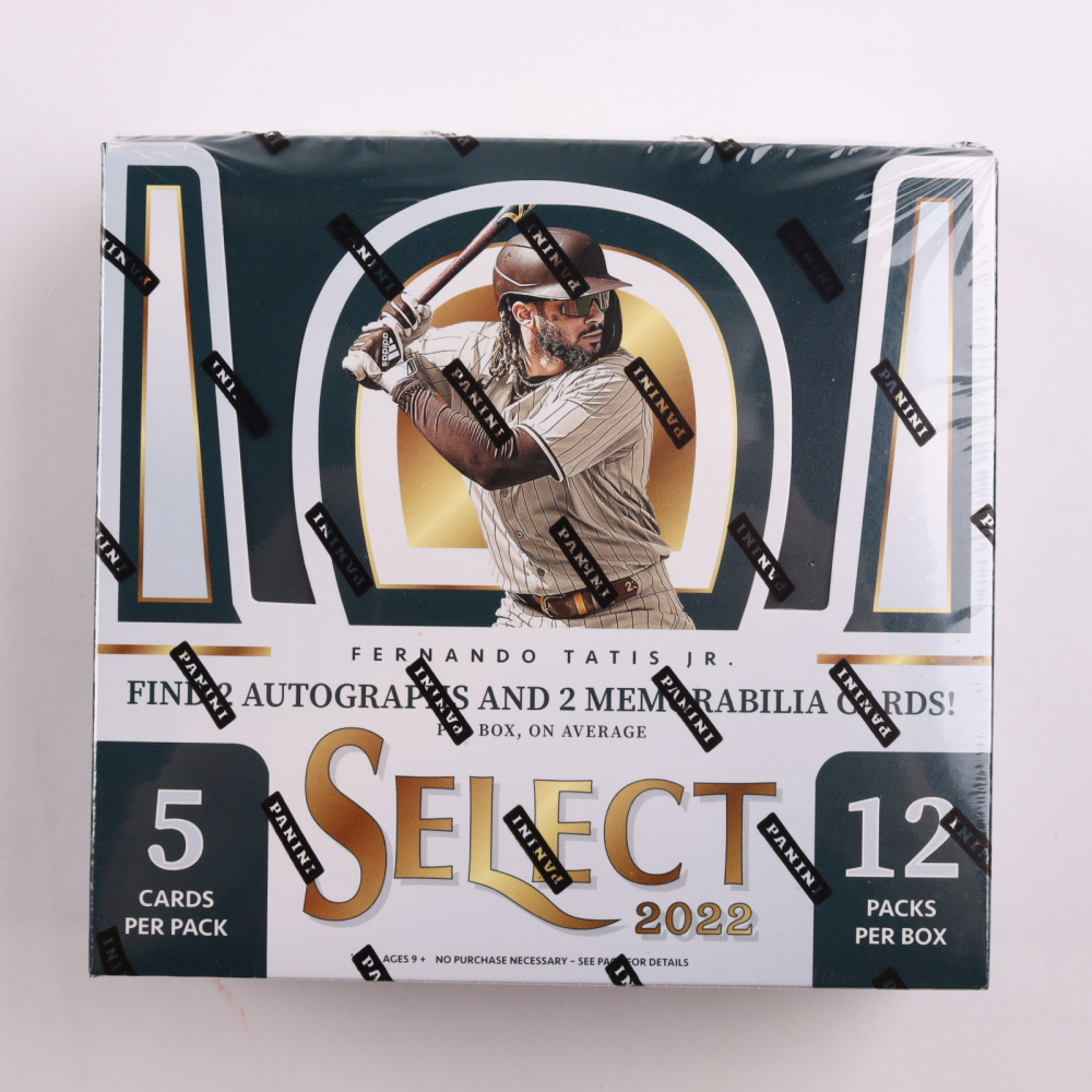 2022 Panini Select Baseball Hobby Box with (12) Packs | Pristine Auction