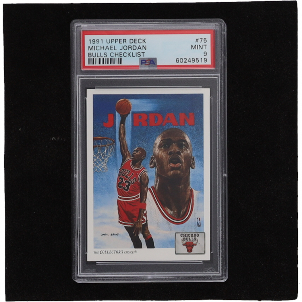 Michael Jordan 1991-92 Upper Deck #75 TC (PSA 9) | Pristine Auction