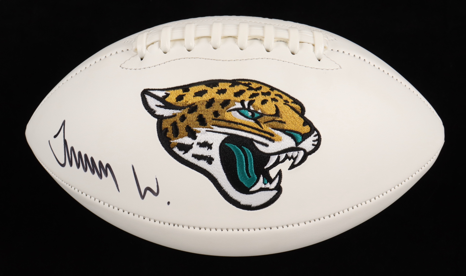 Travon Walker Signed Jaguars Logo Football (Beckett) | Pristine Auction