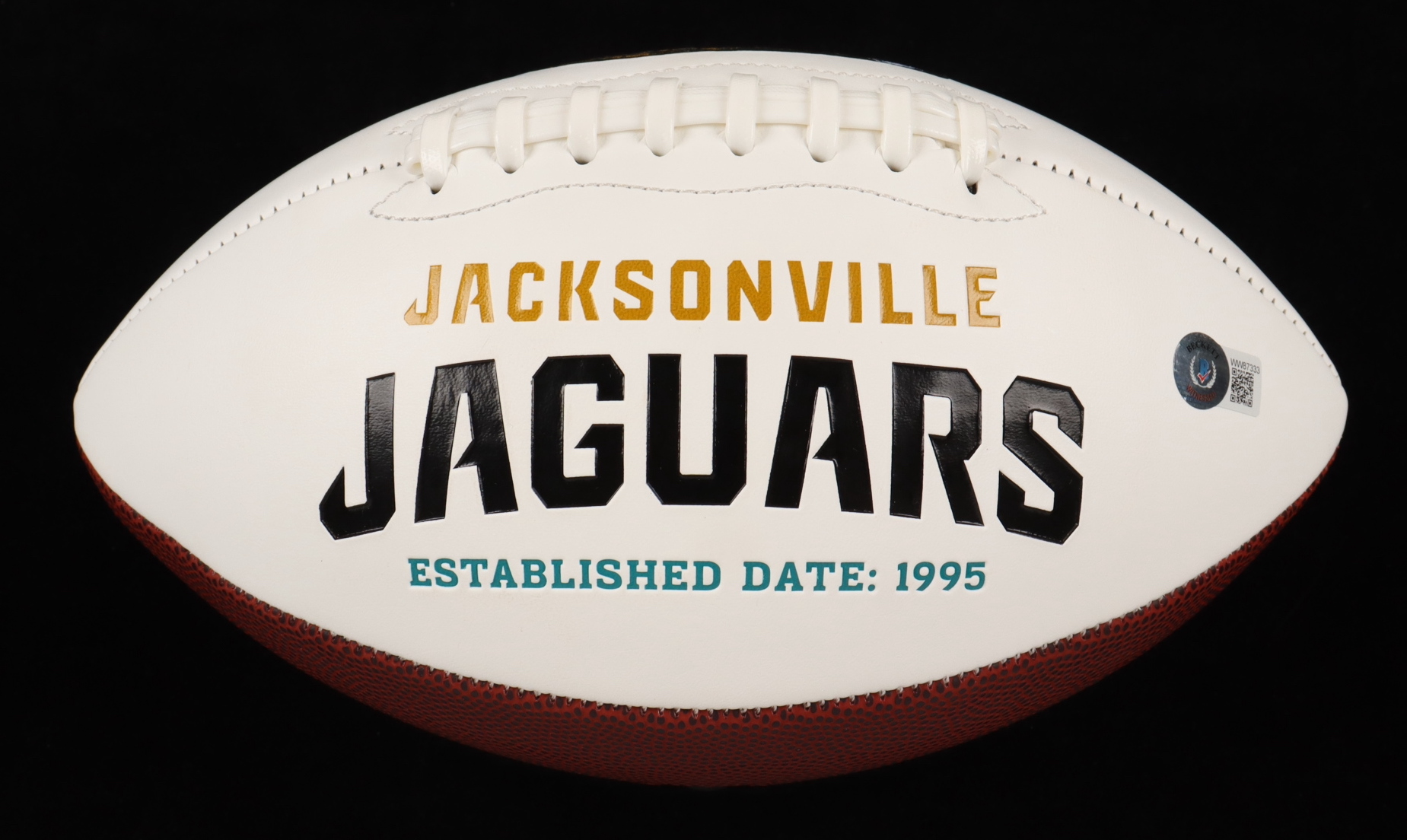 Travon Walker Signed Jaguars Logo Football (Beckett) | Pristine Auction