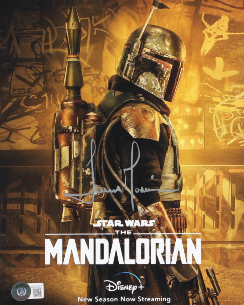 Temuera Morrison Signed "Star Wars The Mandalorian" 8x10 Photo (Beckett ...