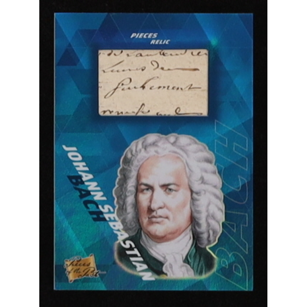 Johann Sebastian Bach 2021 Pieces of the Past Historical Edition Relics ...