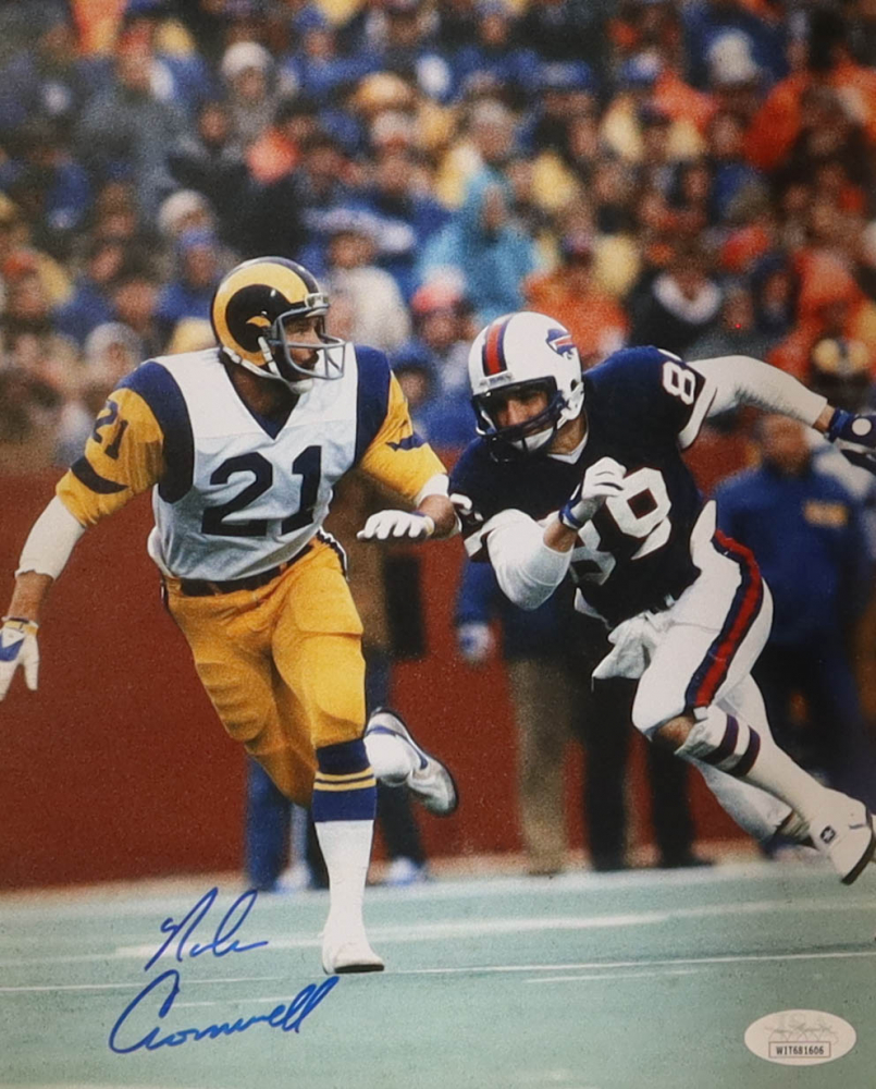Nolan Cromwell Signed Rams 8x10 Photo (JSA) | Pristine Auction