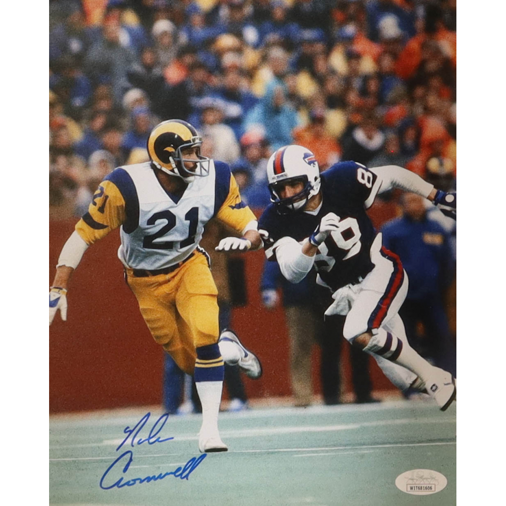 Nolan Cromwell Signed Rams 8x10 Photo (JSA) | Pristine Auction
