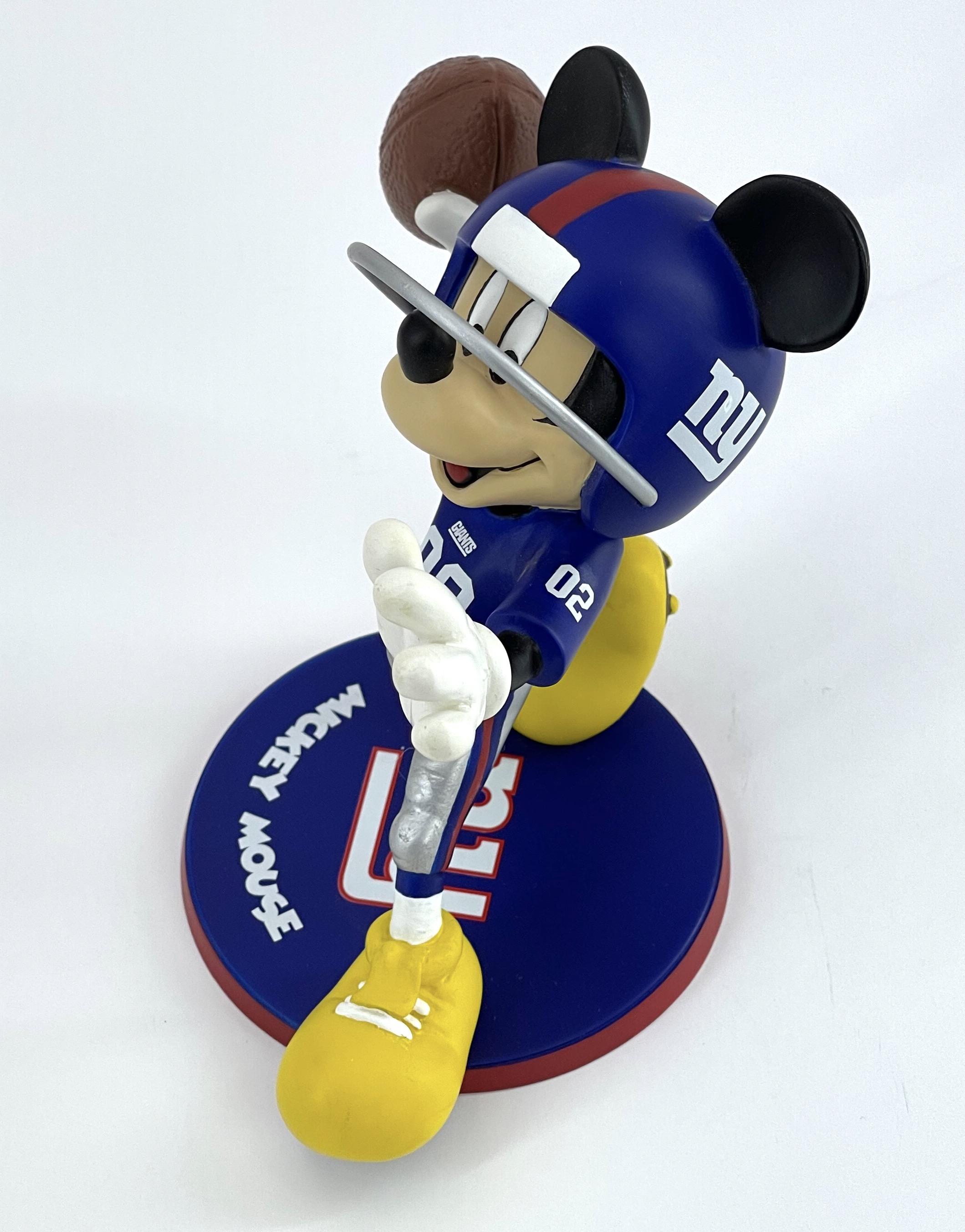 Disney Mickey Mouse Giants Danbury Mint NFL Quarterback Figurine ...