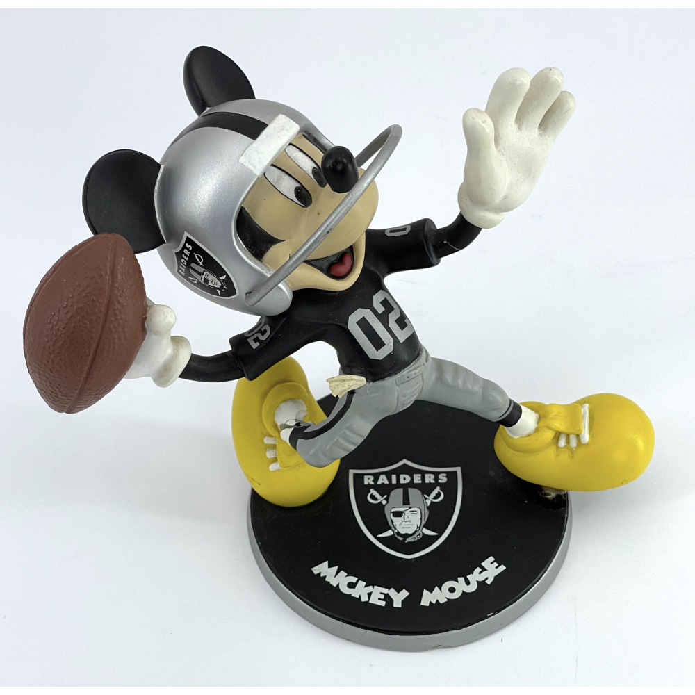 Disney Mickey Mouse Raiders Danbury Mint NFL Quarterback Figurine ...