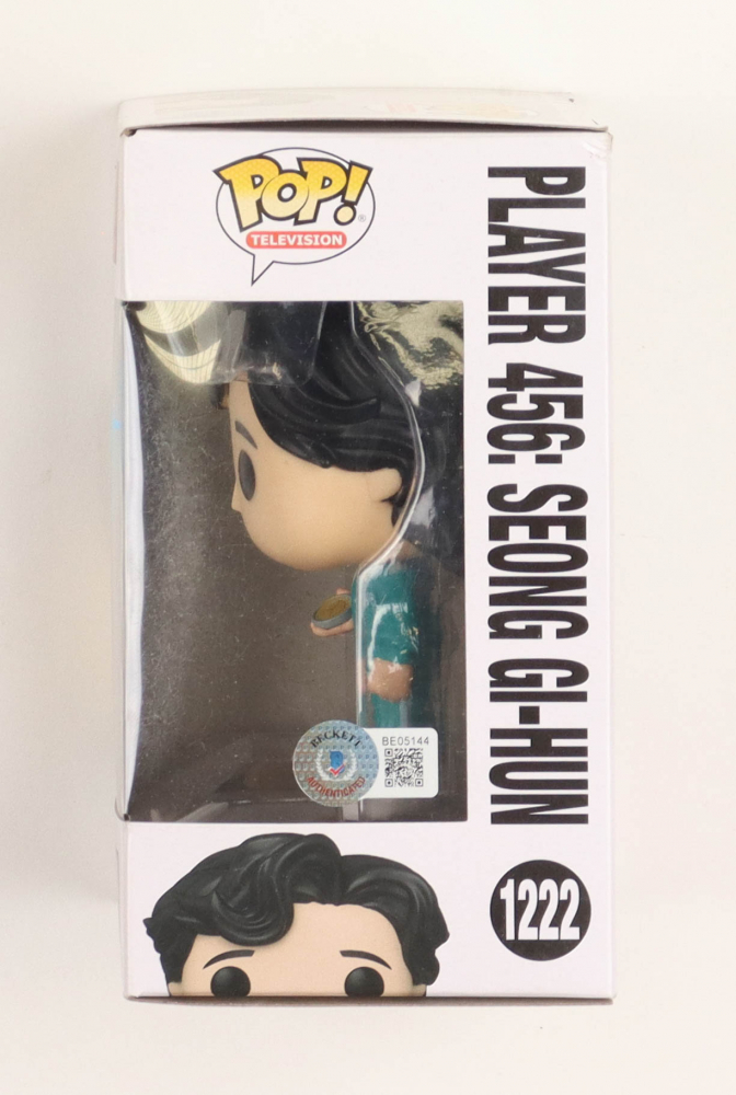Lee Jung-jae Signed "Squid Game" #1222 Player 456: Seong Gi-Hun Funko ...