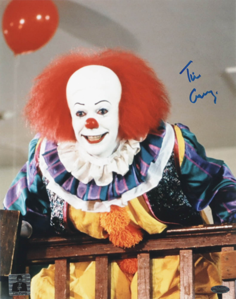Tim Curry Signed "It" 11x14 Photo (OC Celebrity Marketing & Curry ...