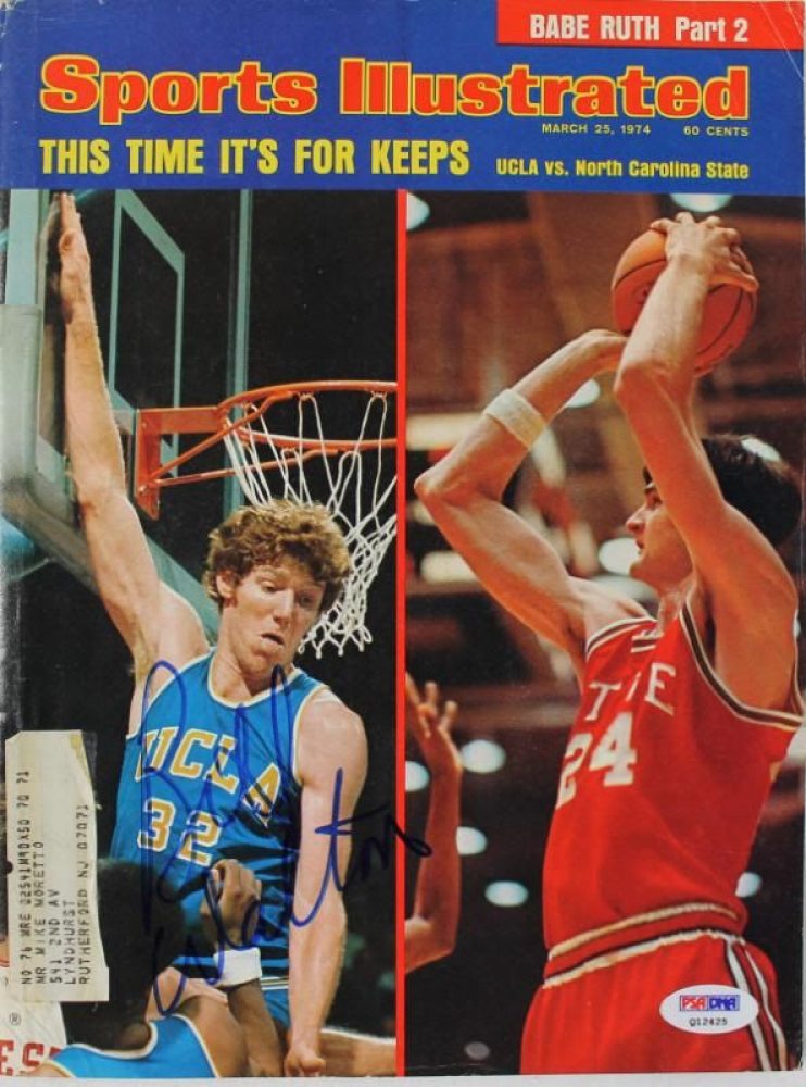 Bill Walton Signed 1974 "Sports Illustrated" Magazine (PSA) | Pristine ...