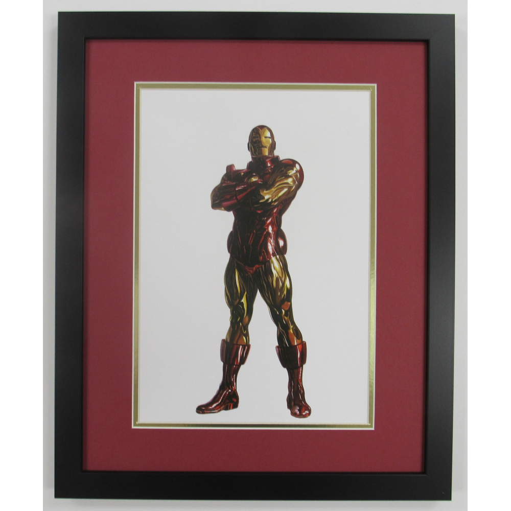 Iron Man Marvel Comics Custom Framed Print Display | Pristine Auction