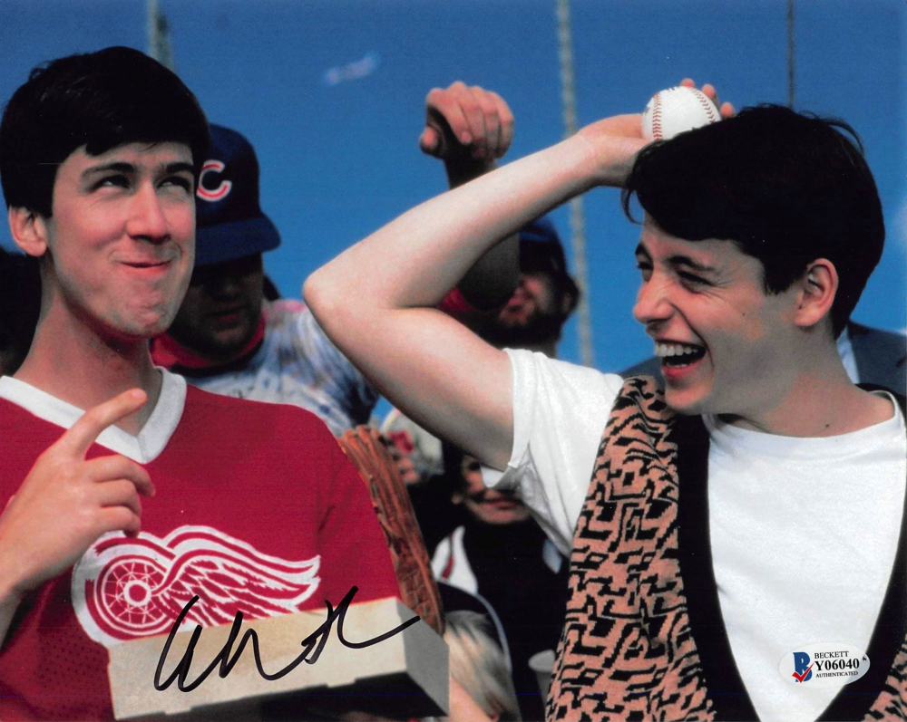 Alan Ruck Signed "Ferris Bueller's Day Off" 8x10 Photo (Beckett ...