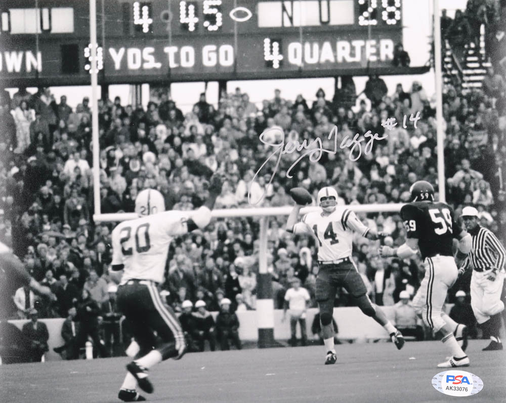 Jerry Tagge Signed Nebraska Cornhuskers 8x10 Photo (PSA) | Pristine Auction
