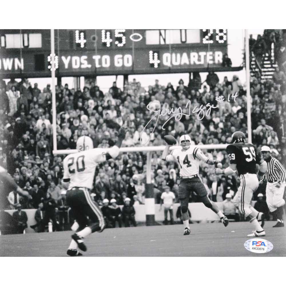 Jerry Tagge Signed Nebraska Cornhuskers 8x10 Photo (PSA) | Pristine Auction