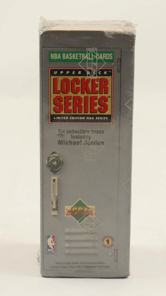 1991 Upper Deck NBA Michael Jordan Locker Series 1 Box with (7) Packs ...