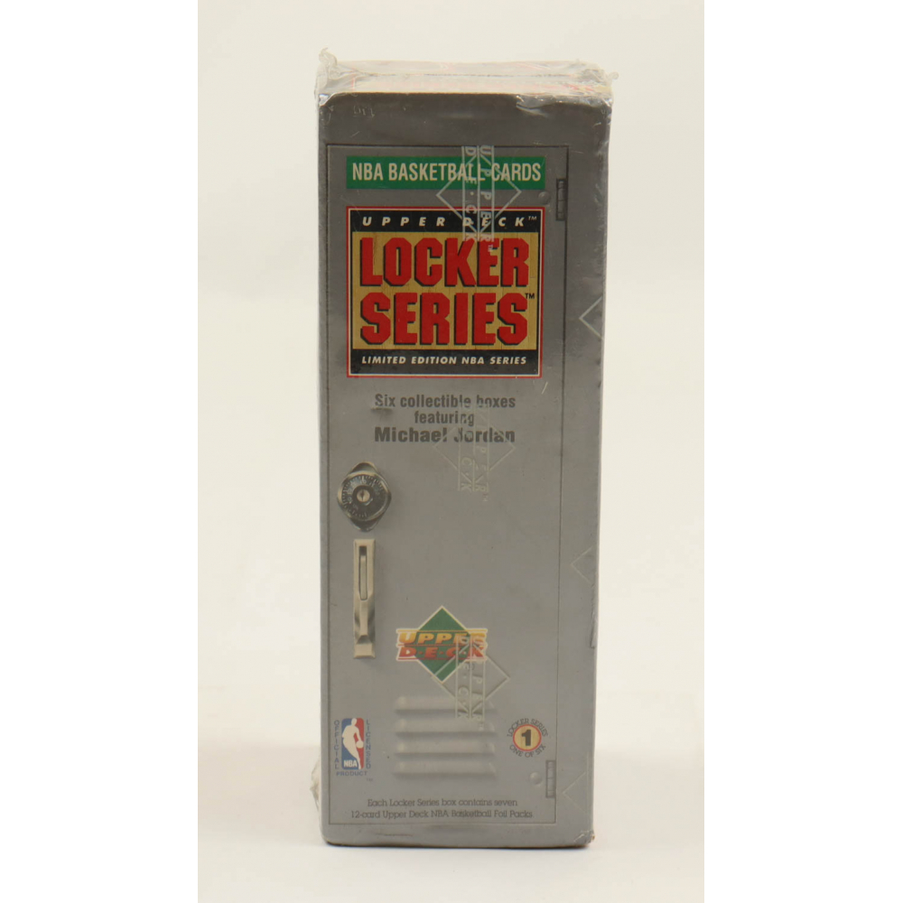 1991 Upper Deck NBA Michael Jordan Locker Series 1 Box with (7) Packs ...
