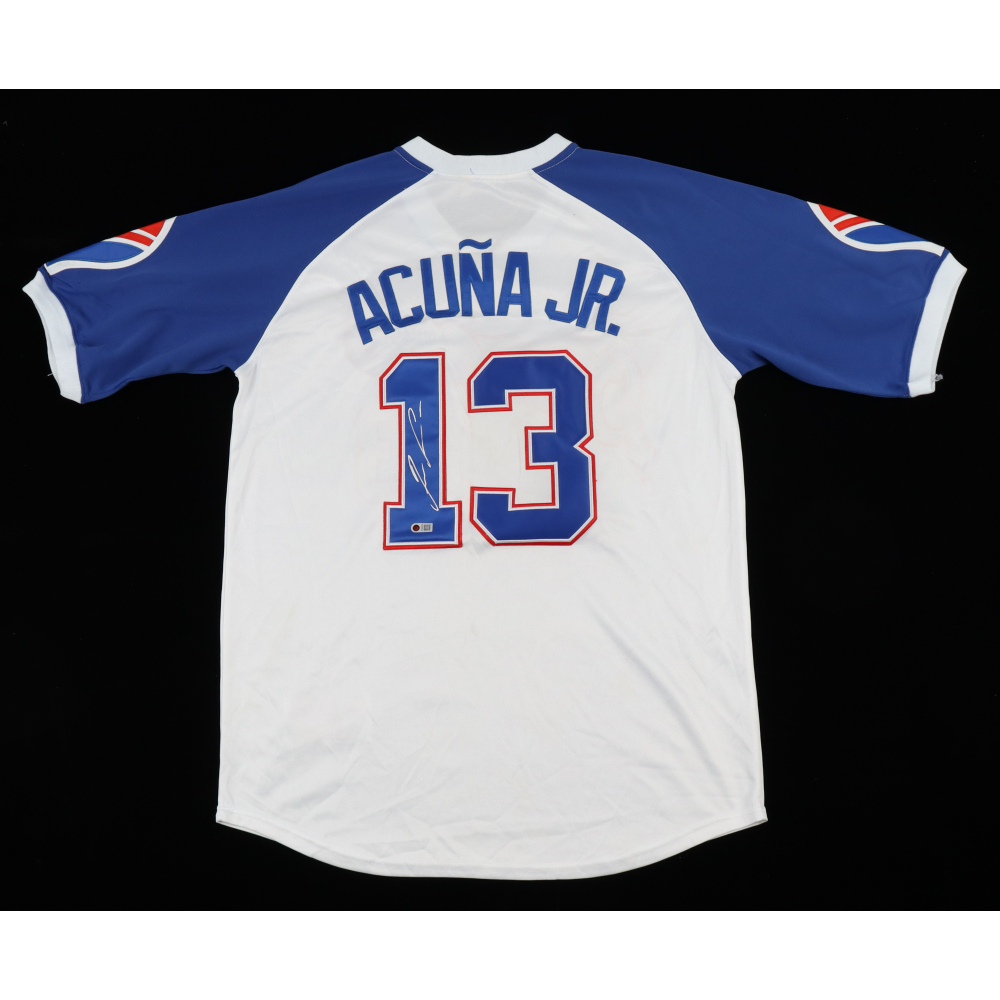 Ronald Acuna Jr. Signed Jersey (Acuna Jr.) | Pristine Auction