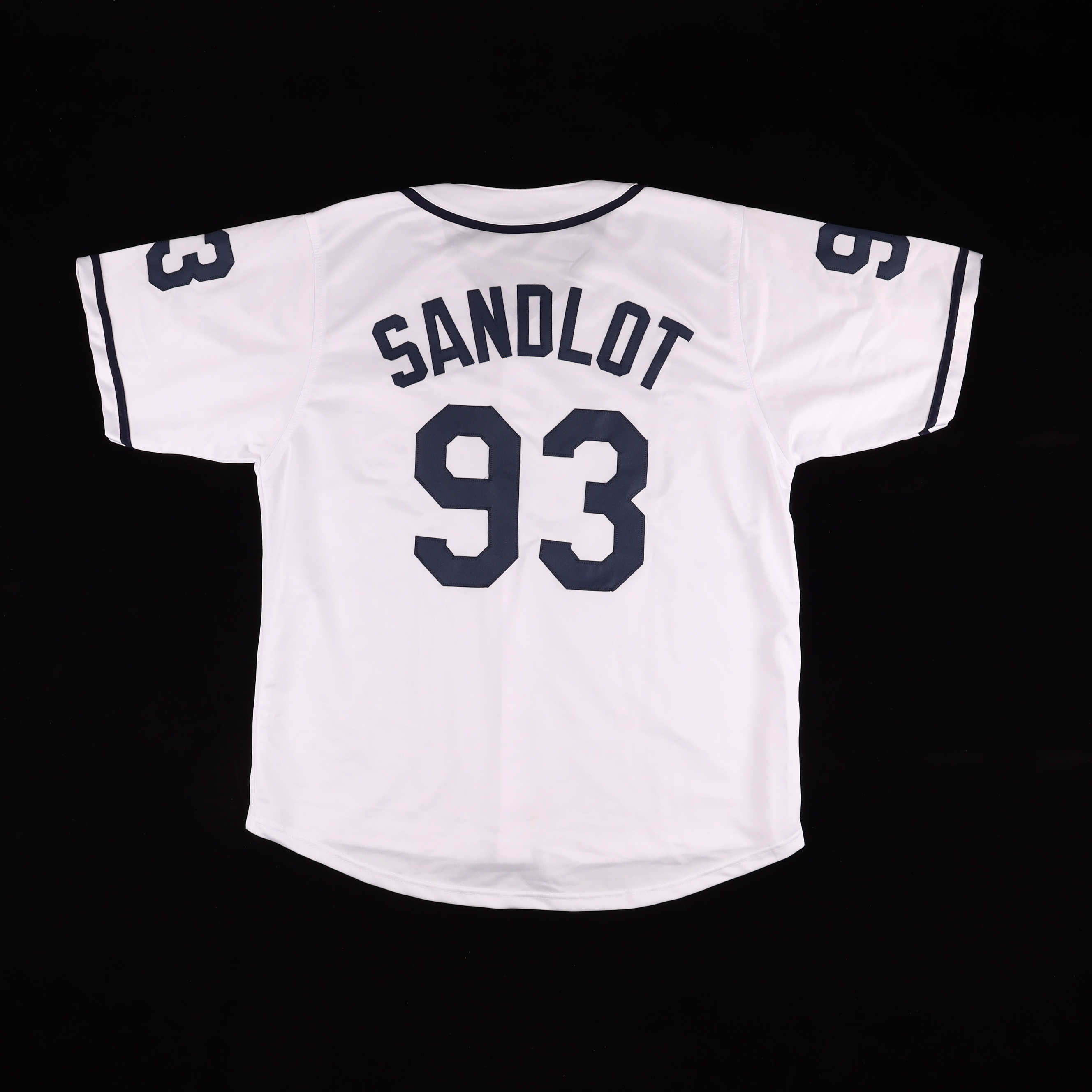 Baseball Jersey Cast-Signed by (5) with Tom Guiry, Chauncey Leopardi ...