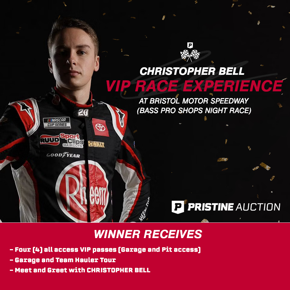 Christopher Bell Exclusive VIP Experience for (4) Guests at Bristol ...