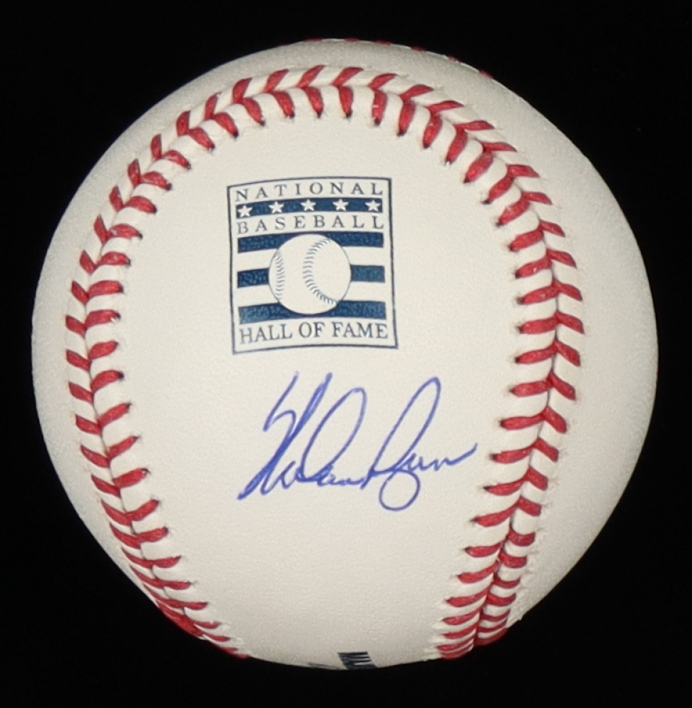 Nolan Ryan Signed OML Hall of Fame Logo Baseball with Display Case (PSA) | Pristine Auction