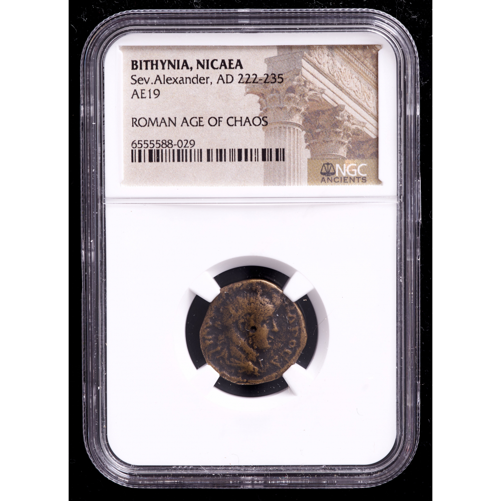 Severus Alexander (AD 222-235) - Bithynia, Nicaea - AE19 - Roman Empire ...