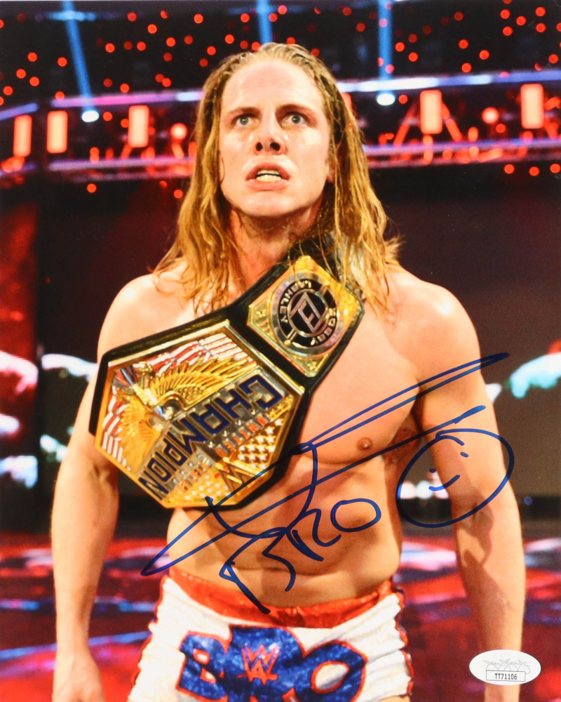 Matthew Riddle Signed WWE 8x10 Photo Inscribed "Bro" (JSA) | Pristine Auction