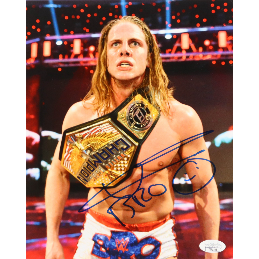 Matthew Riddle Signed WWE 8x10 Photo Inscribed "Bro" (JSA) | Pristine ...