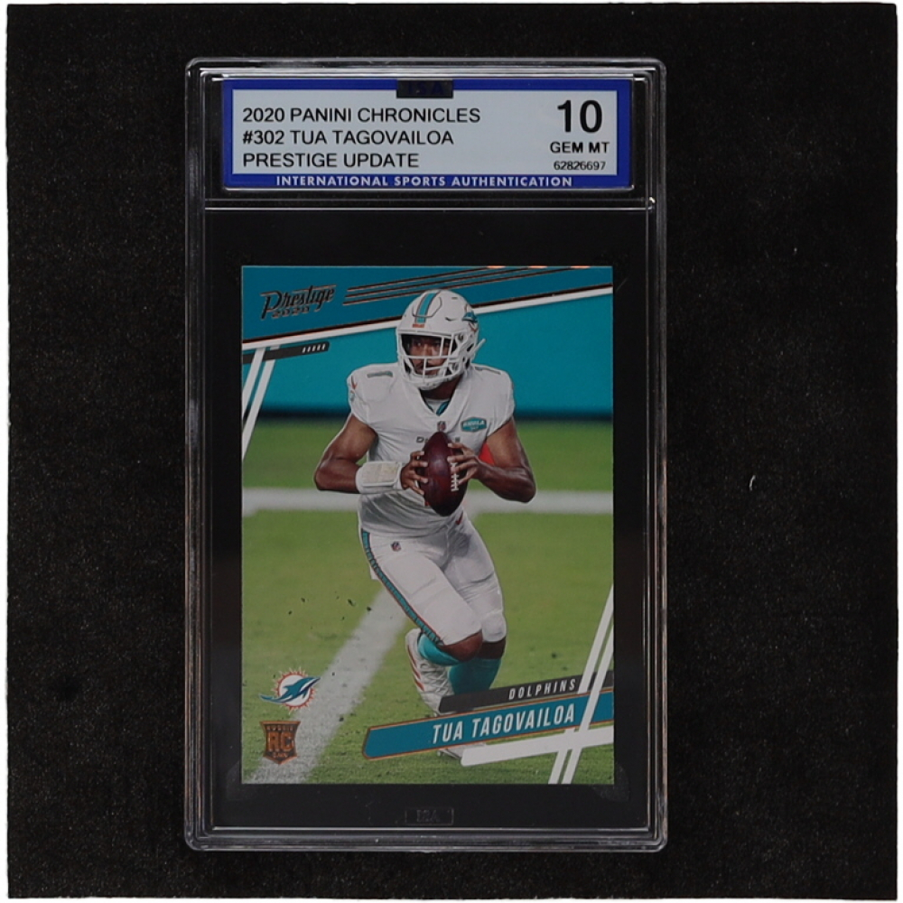 Tua Tagovailoa 2020 Prestige #302 Chronicles (ISA 10) | Pristine Auction
