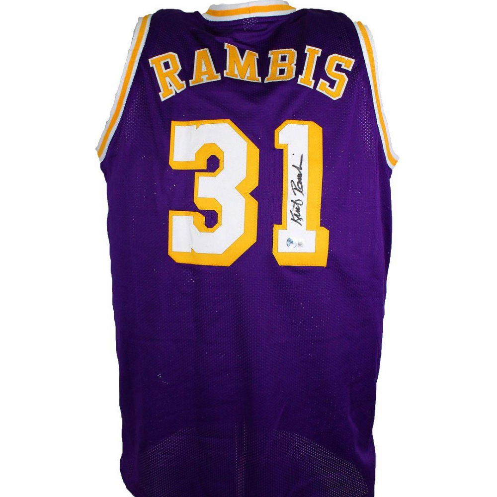 Kurt Rambis Signed Jersey (Beckett) | Pristine Auction