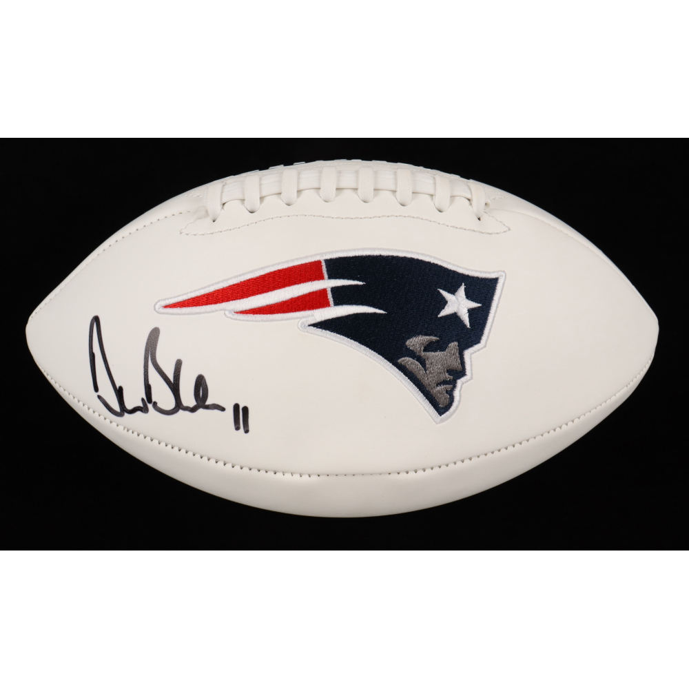 Drew Bledsoe Signed Patriots Logo Football (Beckett) | Pristine Auction