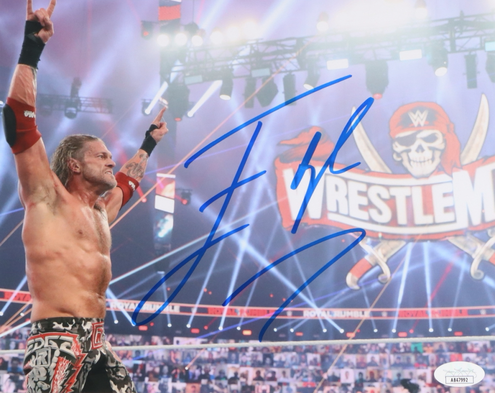 Edge Signed WWE 8x10 Photo (JSA) | Pristine Auction