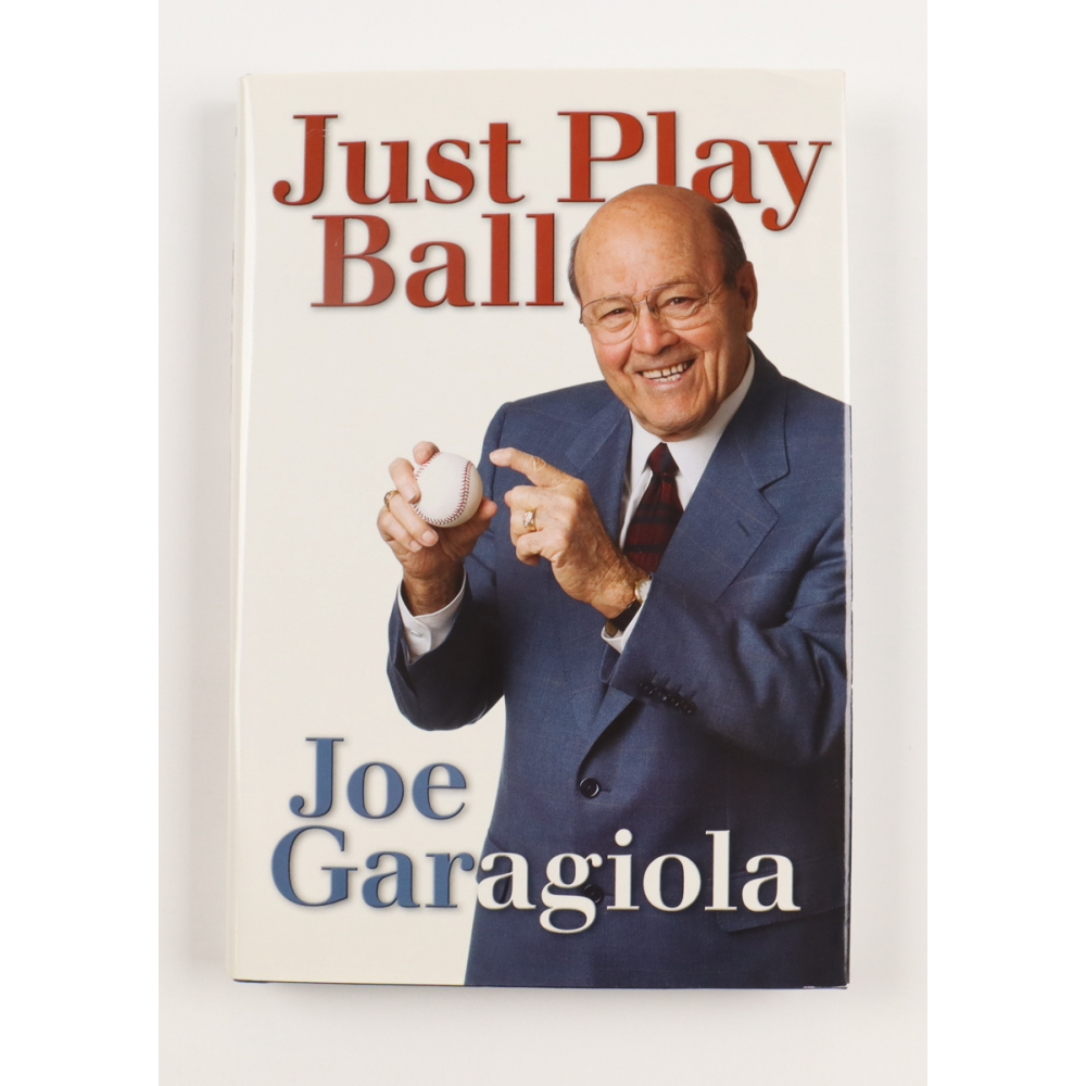 Joe Garagiola Signed "Just Play Ball" Hard Cover Book (PSA) | Pristine ...