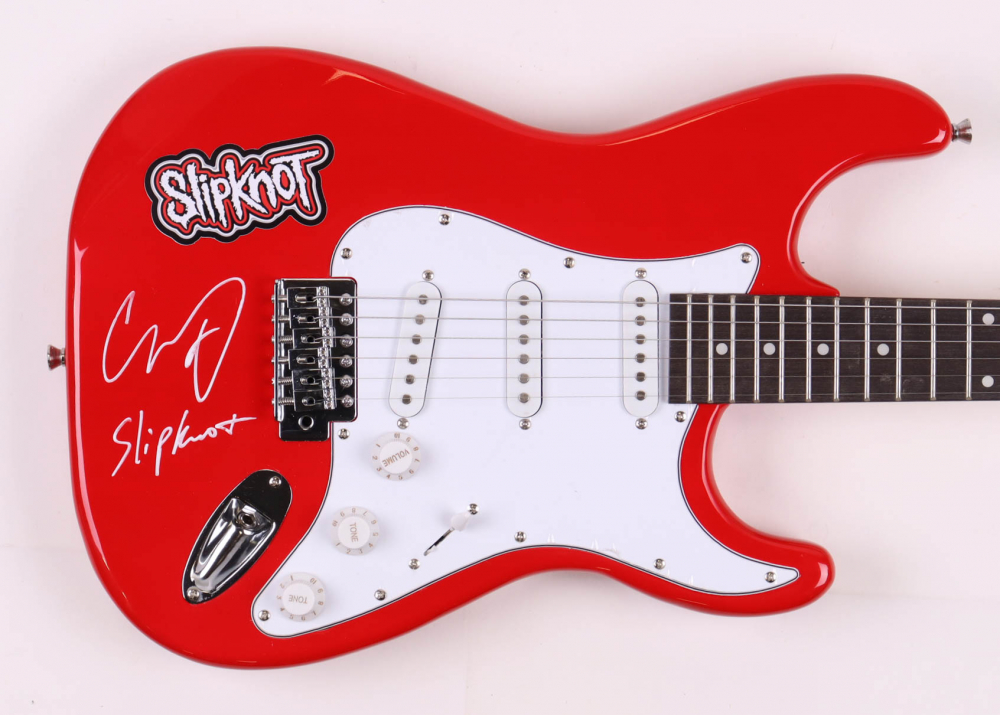 Corey Taylor Signed "Slipknot" Custom 39" Electric Guitar Inscribed ...