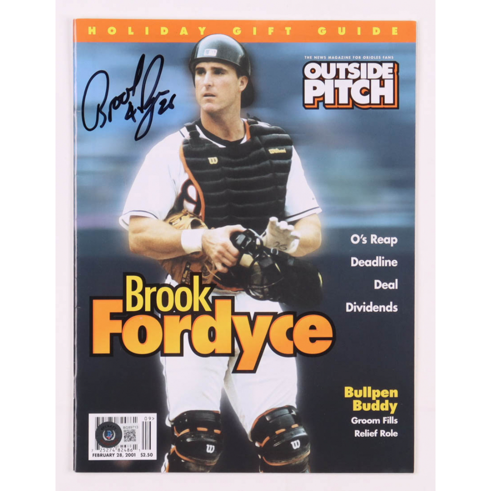 Brook Fordyce Signed 2001 Outside Pitch Magazine (Beckett) | Pristine ...