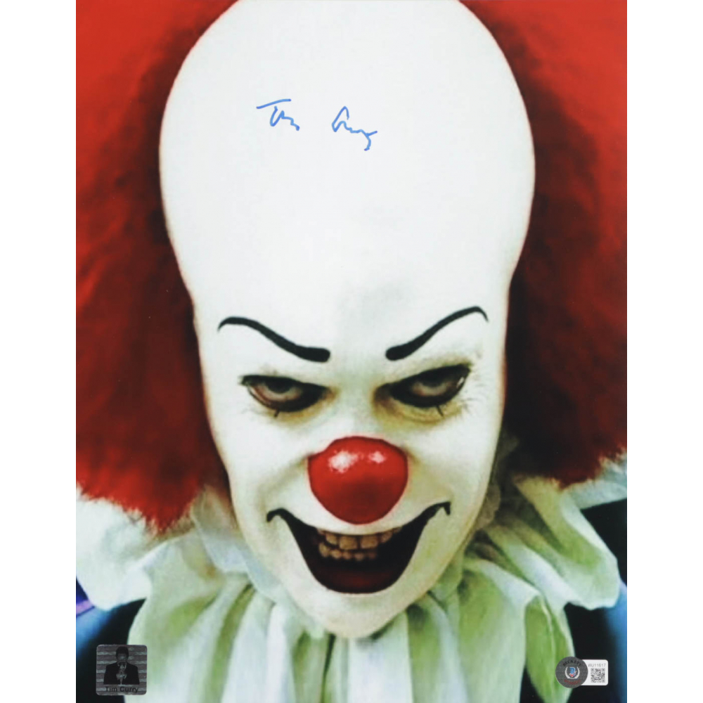 Tim Curry Signed "It" 11x14 Photo (Beckett & Curry) | Pristine Auction