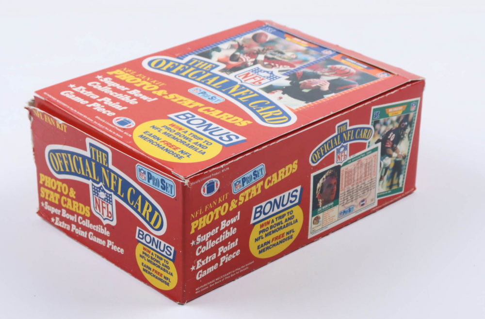 1989 Pro Set Series 2 Football Wax Box with (36) Packs | Pristine Auction