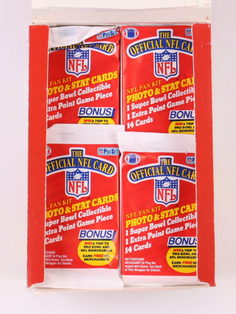1989 Pro Set Series 2 Football Wax Box with (36) Packs | Pristine Auction