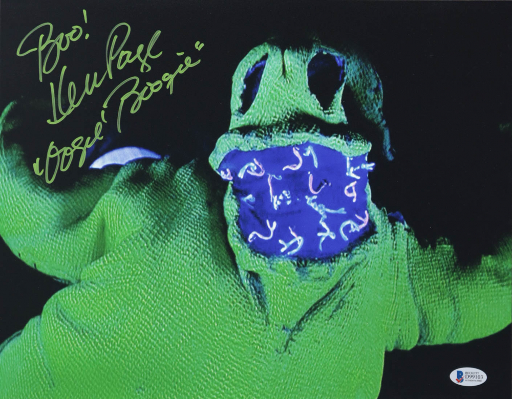 Ken Page Signed "The Nightmare Before Christmas" 11x14 Photo Inscribed ...