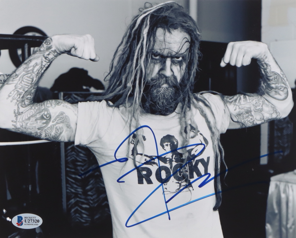 Rob Zombie Signed 8x10 Photo (Beckett) | Pristine Auction