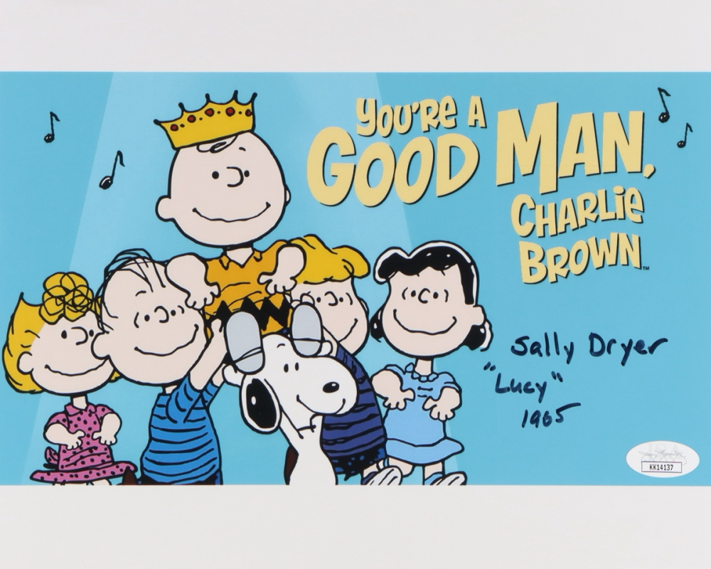 Sally Dryer Signed "Peanuts" 8x10 Photo Inscribed "Lucy" & "1965" (JSA ...