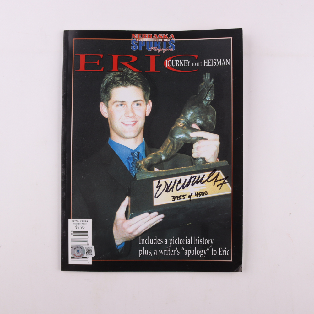 Eric Crouch Signed LE 2001 Nebraska Sports Magazine (Beckett ...