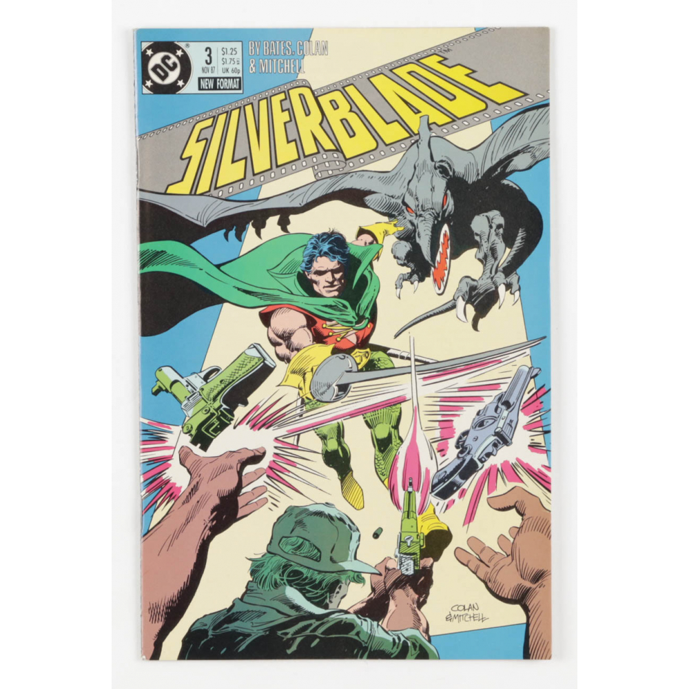 1987 "Silver Blade" Issue #3 DC Comic Book | Pristine Auction
