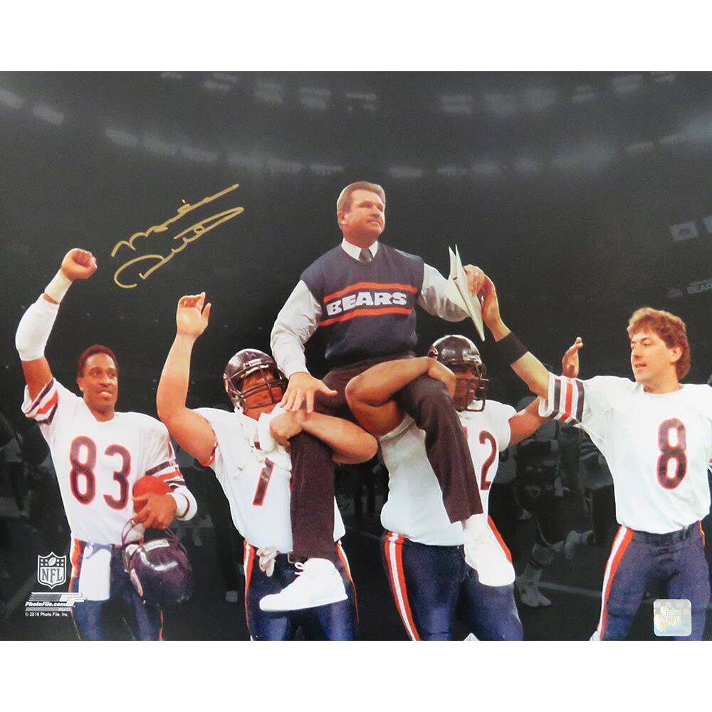 Mike Ditka Signed Bears 16x20 Photo (Schwartz) | Pristine Auction