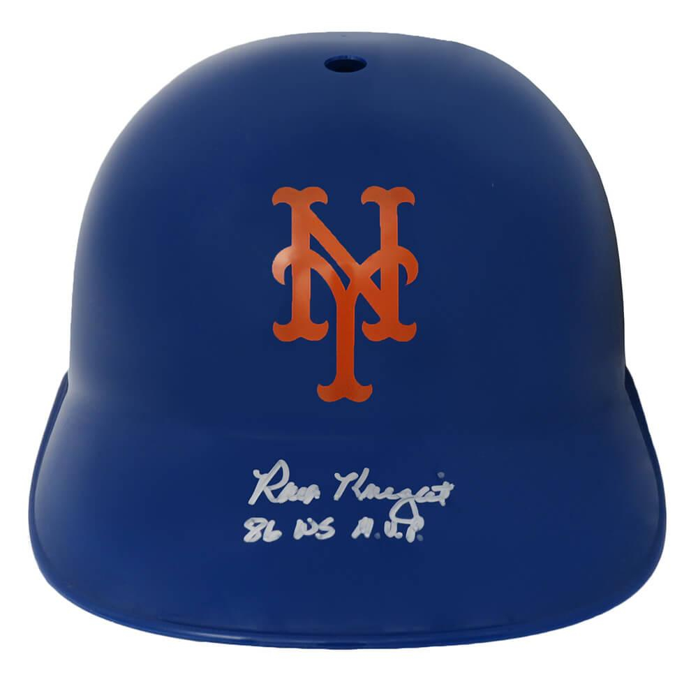 Ray Knight Signed Mets Full-Size Batting Helmet Inscribed "86 WS M.V.P ...