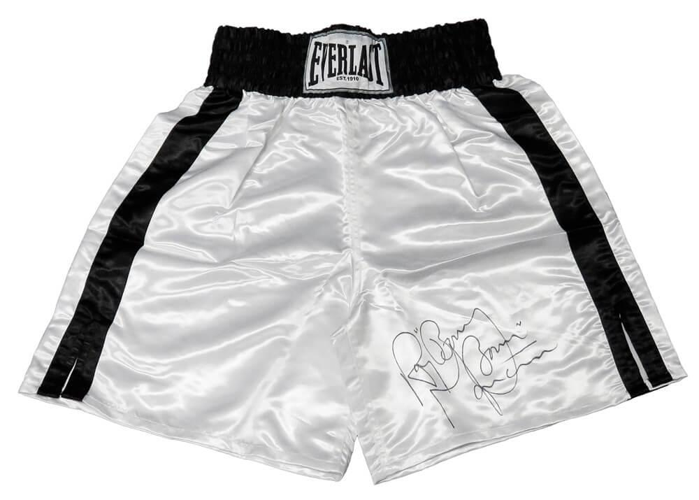 Ray "Boom Boom" Mancini Signed Boxing Trunks (Schwartz) | Pristine Auction