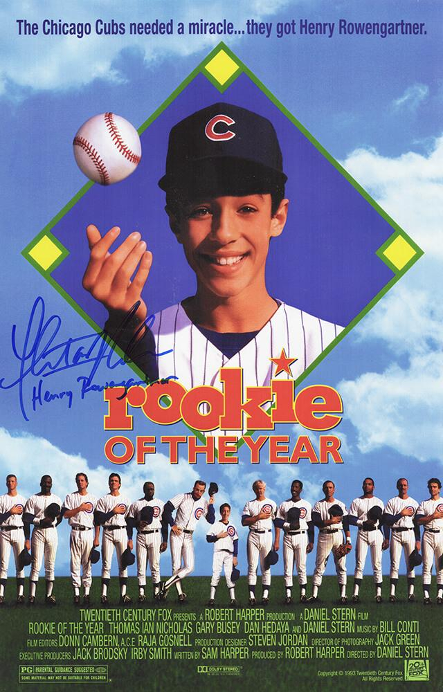 Thomas Ian Nicholas Signed "Rookie of the Year" 11x17 Photo Inscribed ...