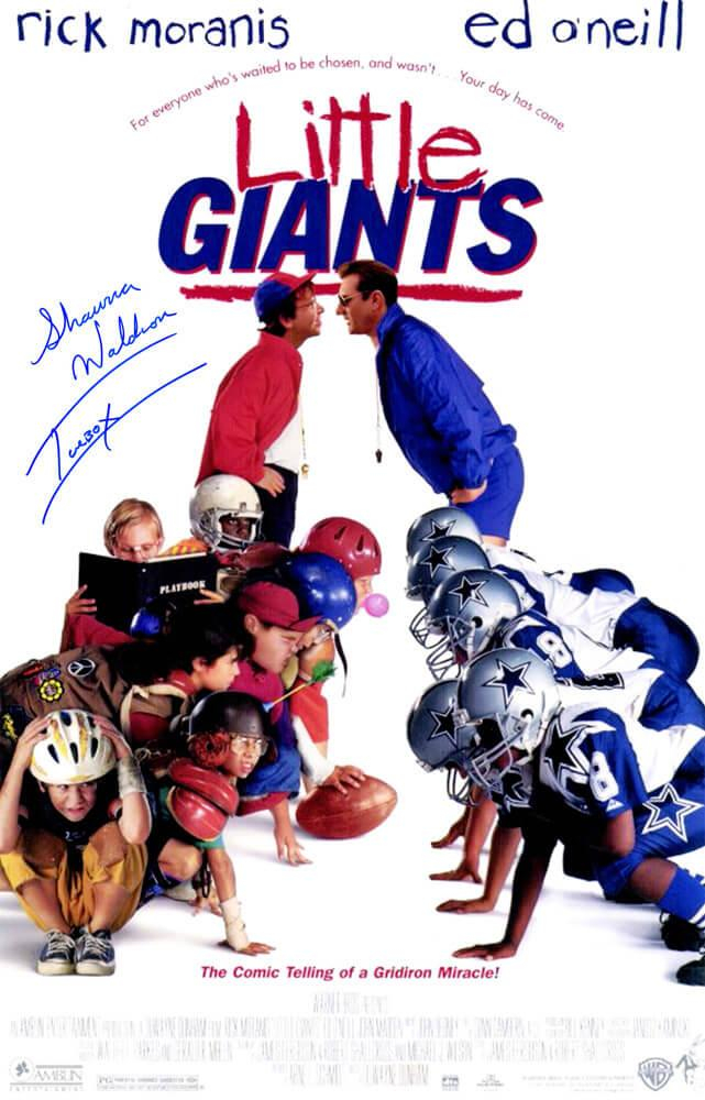 Shawna Waldron Signed "Little Giants" 11x17 Movie Poster Inscribed ...